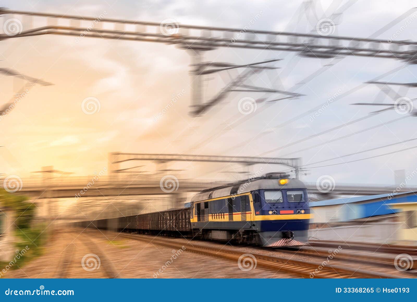 A freight train passing stock image. Image of transport - 33368265