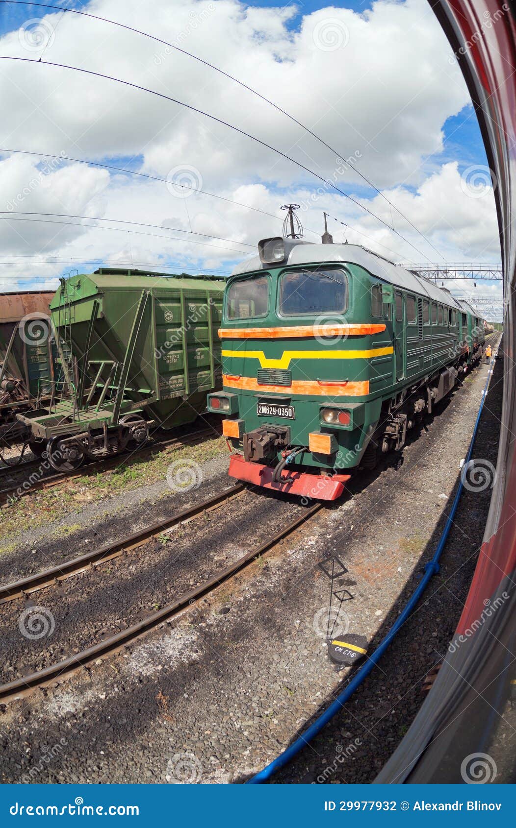 Freight train in Russia editorial photography. Image of wagon - 29977932