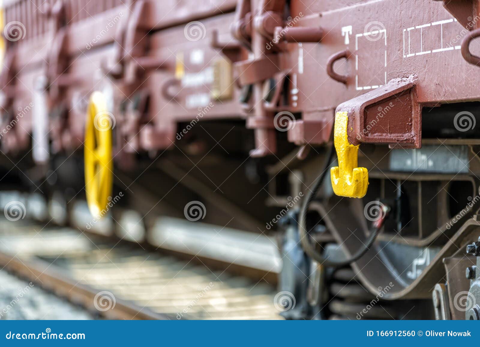 Freight Train at a Shunt Yard Stock Photo - Image of freigt, freight ...