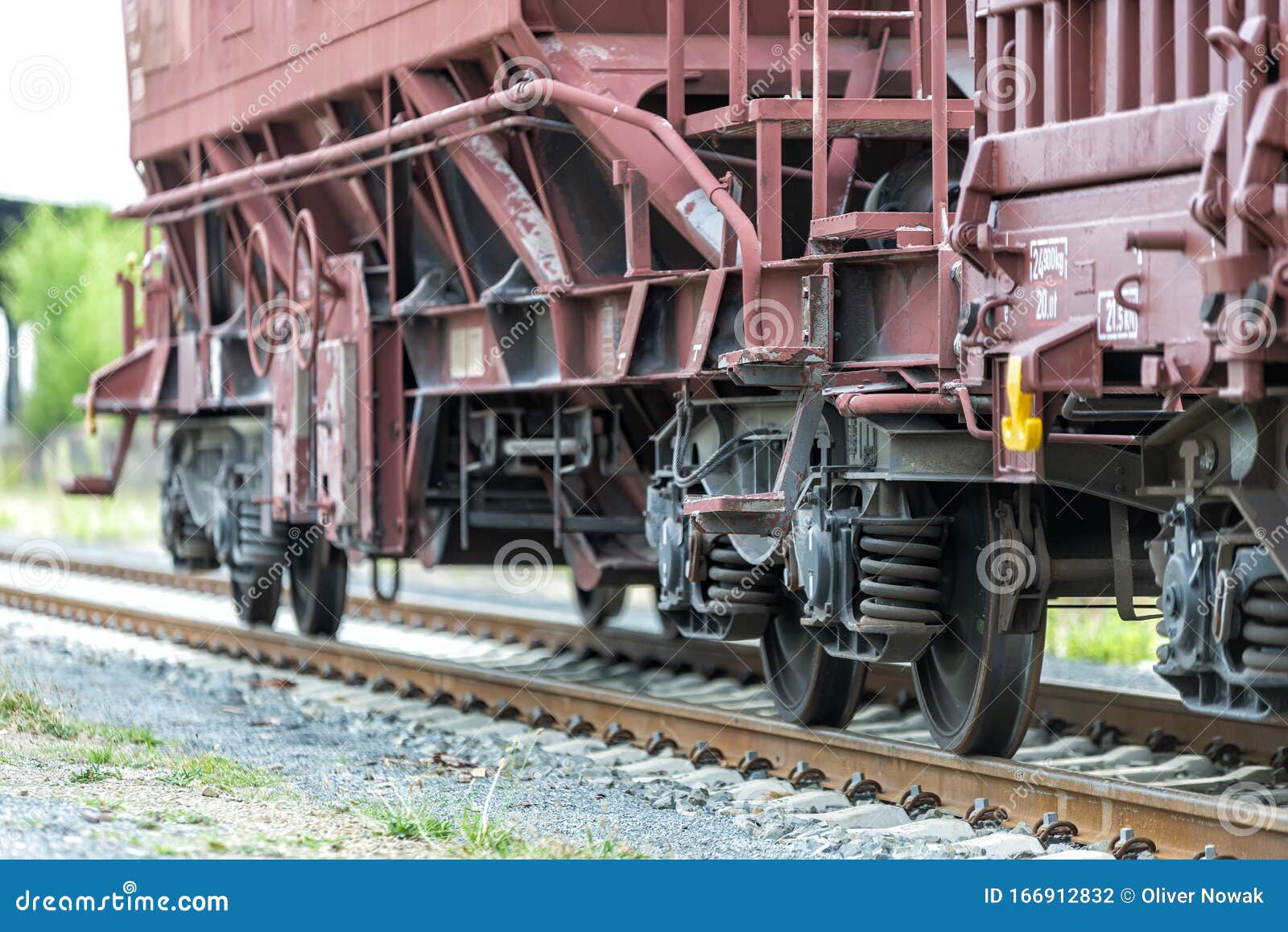 Freight Train at a Shunt Yard Stock Photo - Image of rail, shunting ...