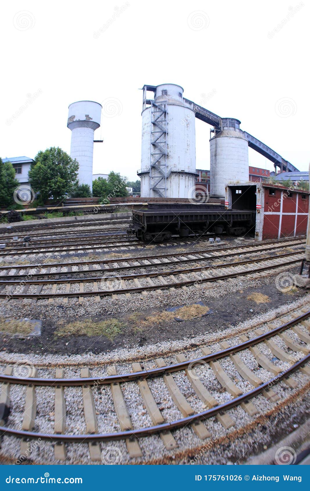 Freight train tracks stock photo. Image of travel, train - 175761026