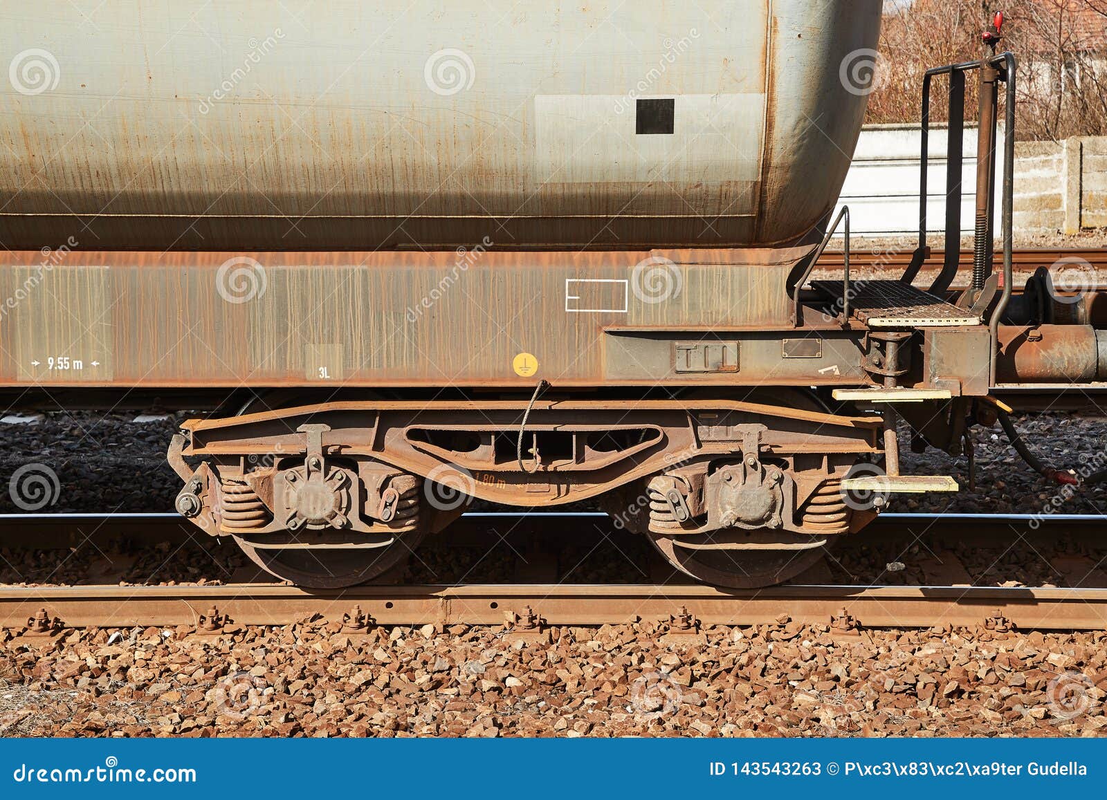 Freight Train Wagon stock image. Image of industrial - 143543263