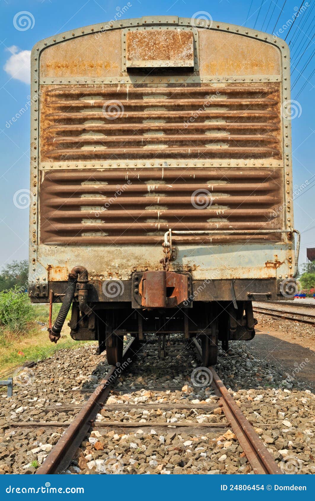 Freight train wagons. stock photo. Image of freighttrain - 24806454