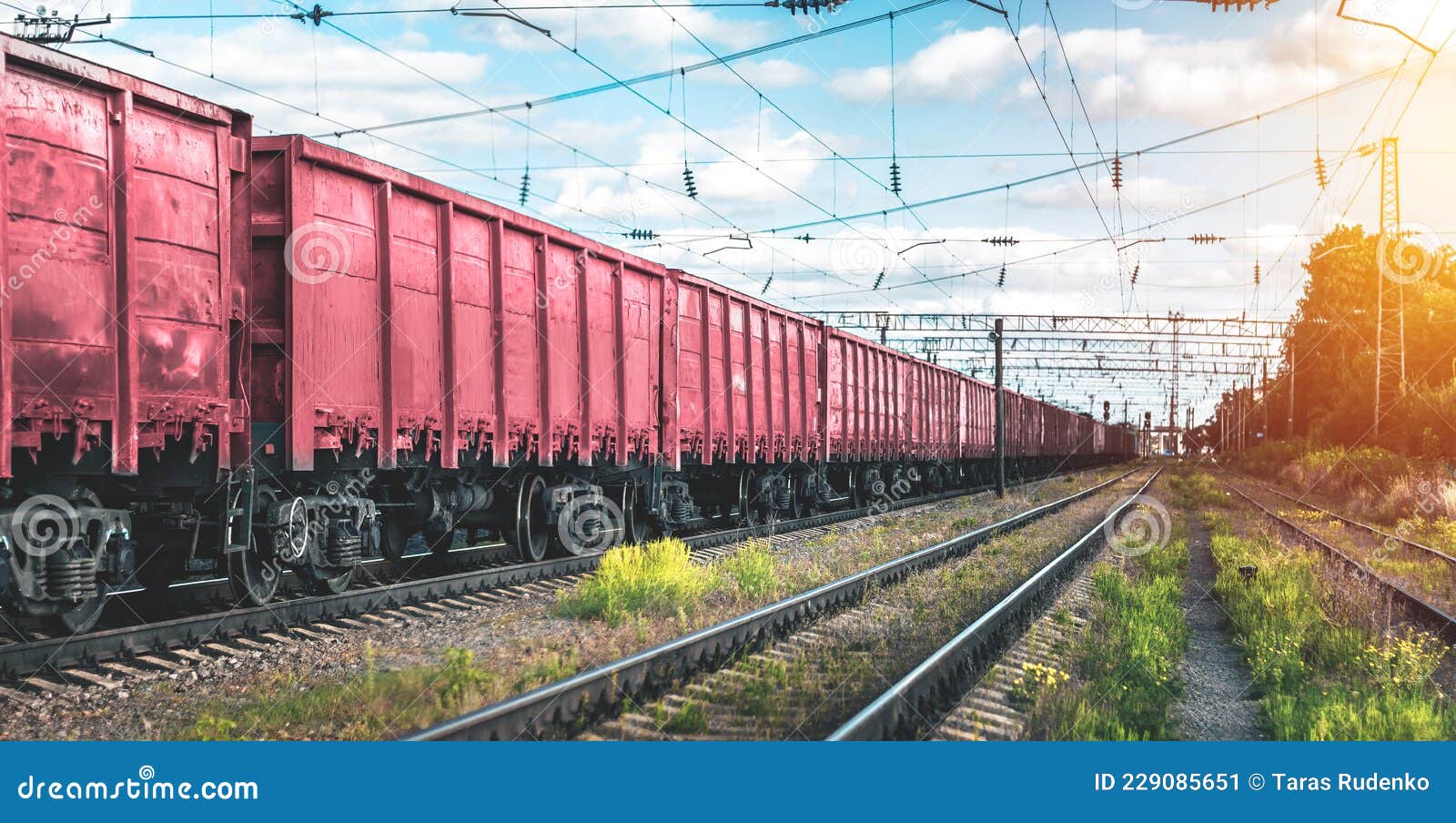 Freight Trains - Cargo Transportation Editorial Photo - Image of wagon ...