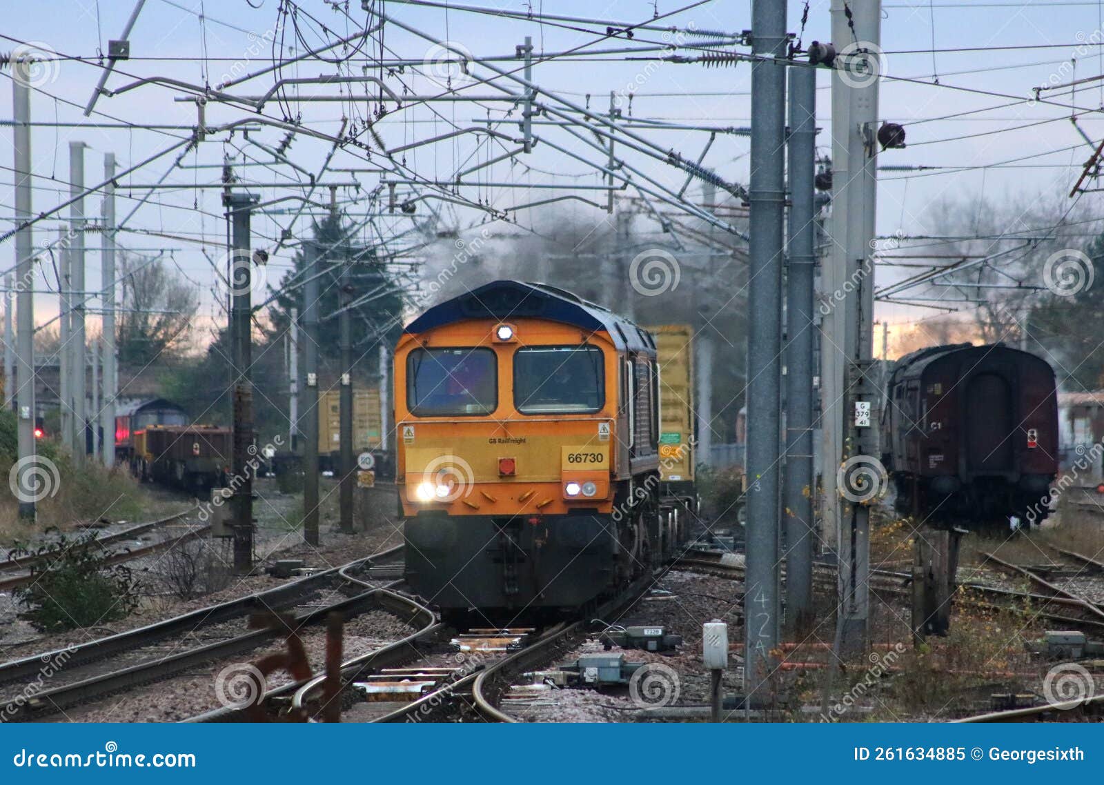 Carnforth Steam Train Depot. The Coal & Ash Towers. Editorial Photo ...