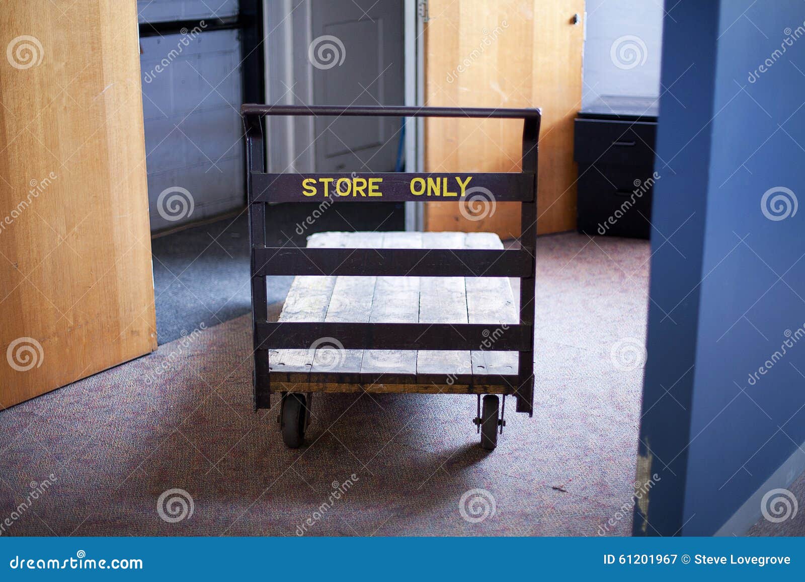 Freight Trolley stock image. Image of trolley, abandoned - 61201967