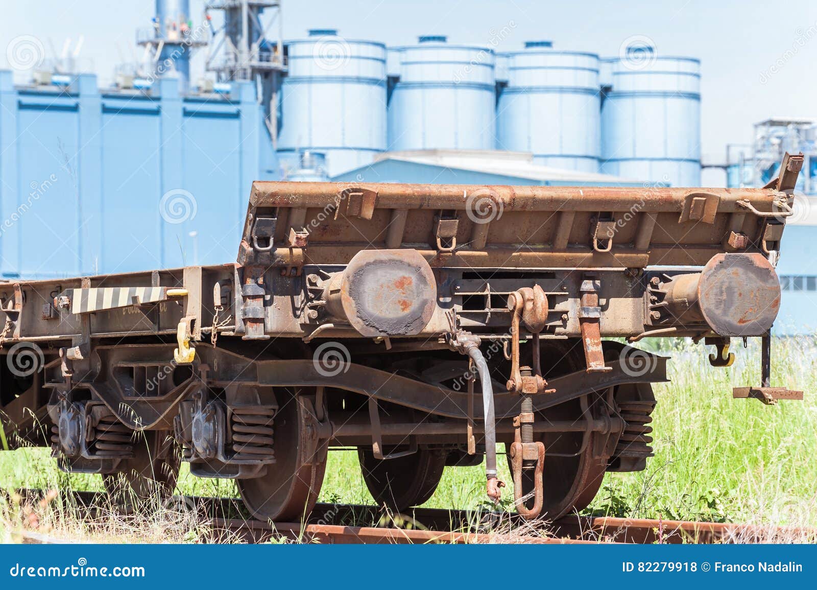 Freight wagon rail stock photo. Image of industrial, transport - 82279918