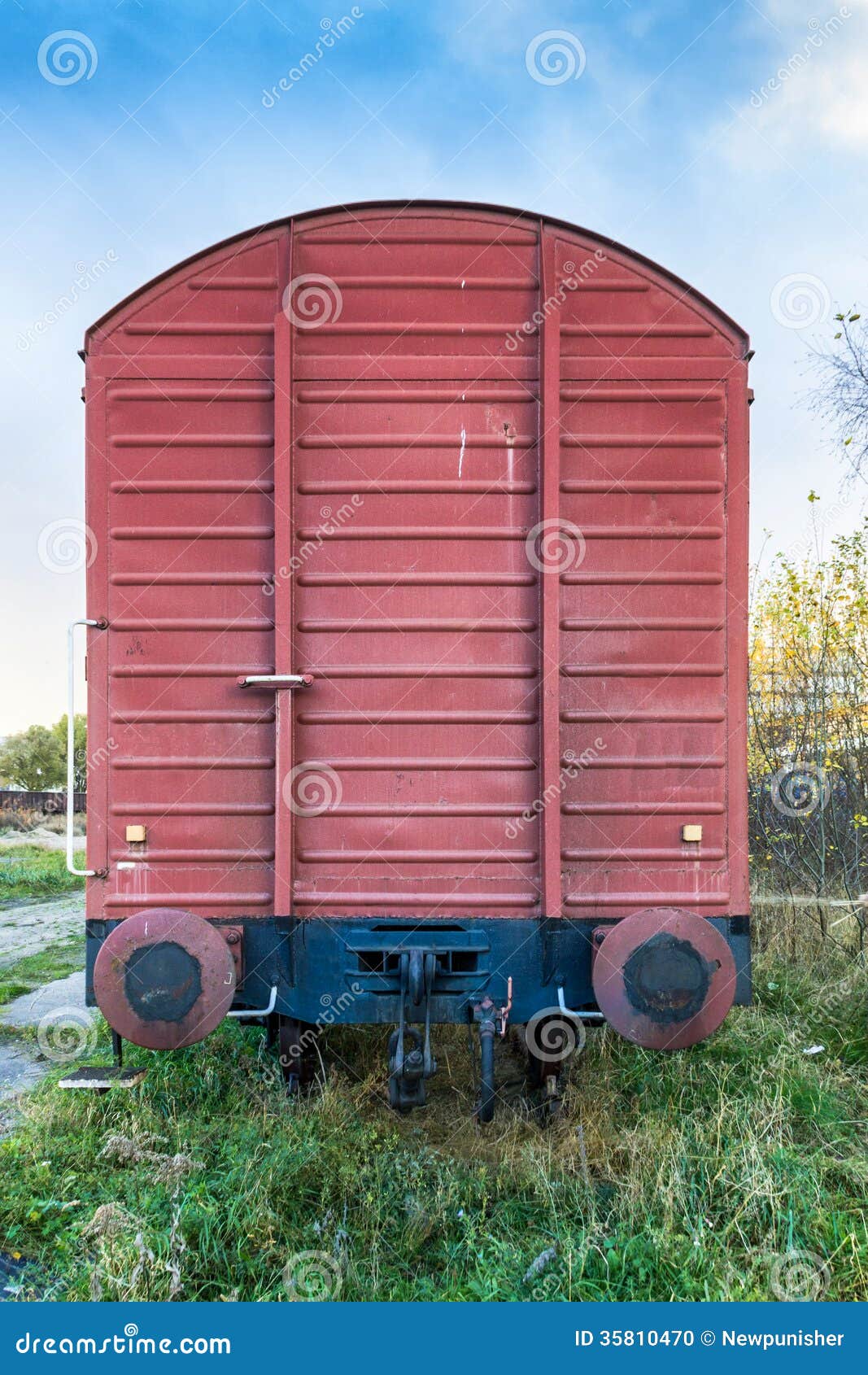 Freight wagon stock photo. Image of freight, distribution - 35810470