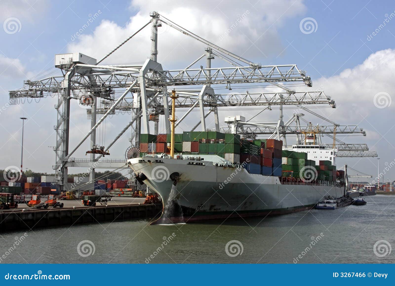 Freighter loading cargo stock photo. Image of outdoor - 3267466