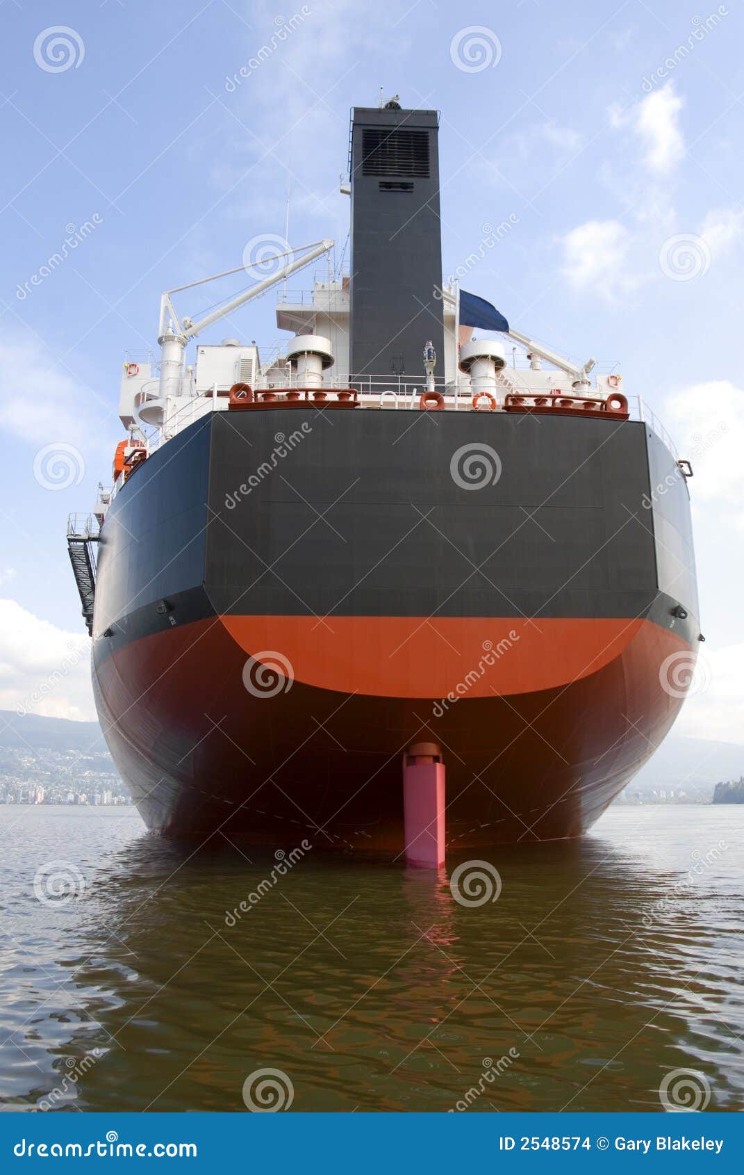 Freighter Rudder stock photo. Image of mode, boat, industrial - 2548574