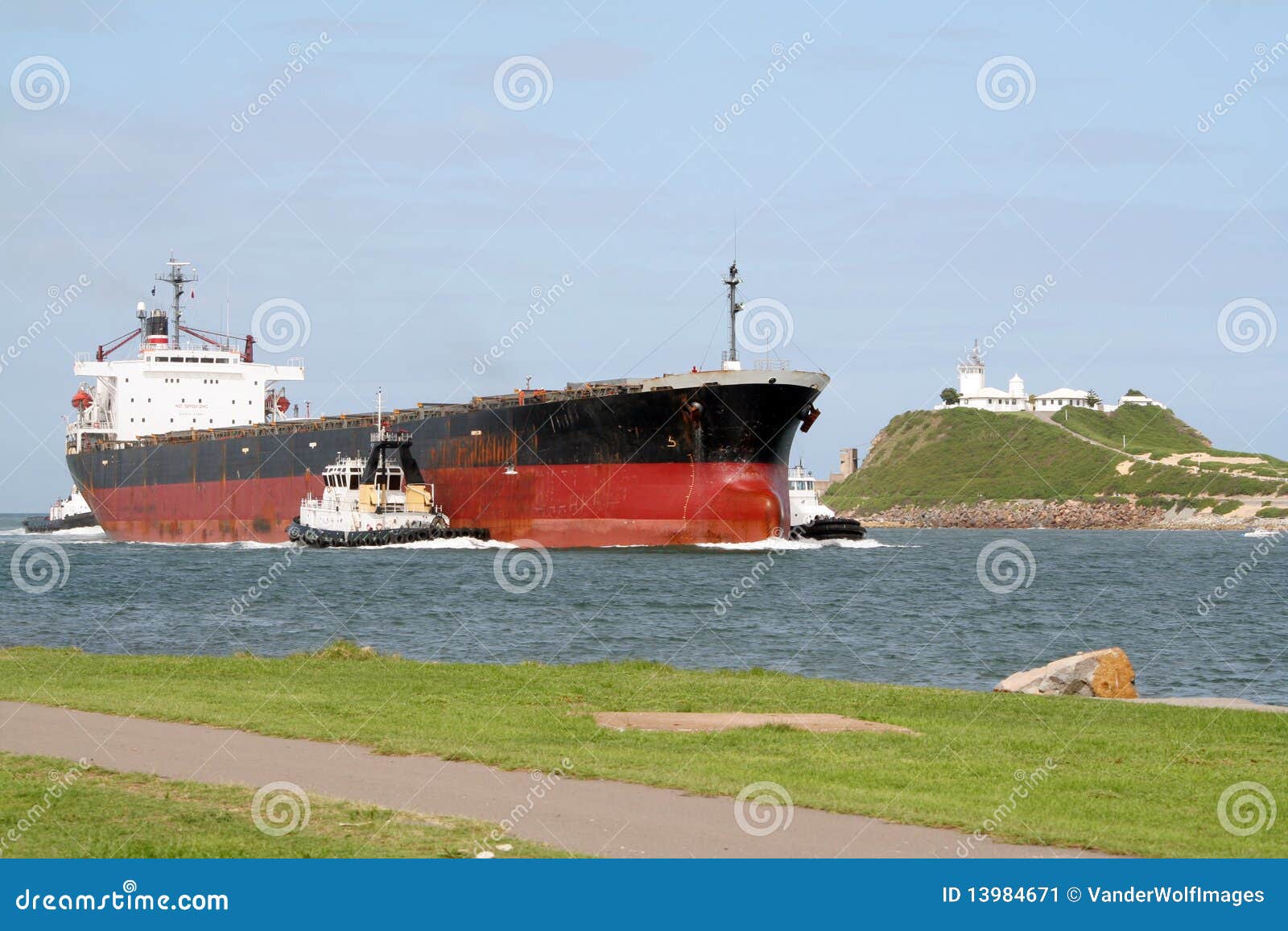 Freighter ship stock image. Image of loading, industrial - 13984671