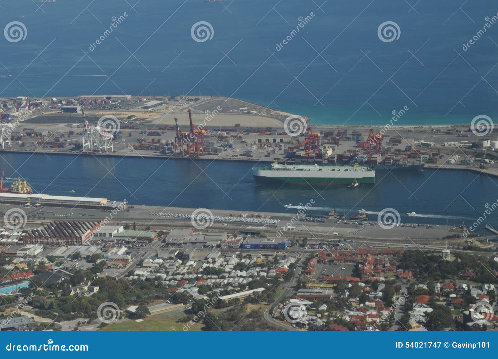 Fremantle Port Perth Western Australia Royalty-Free Stock Photo ...