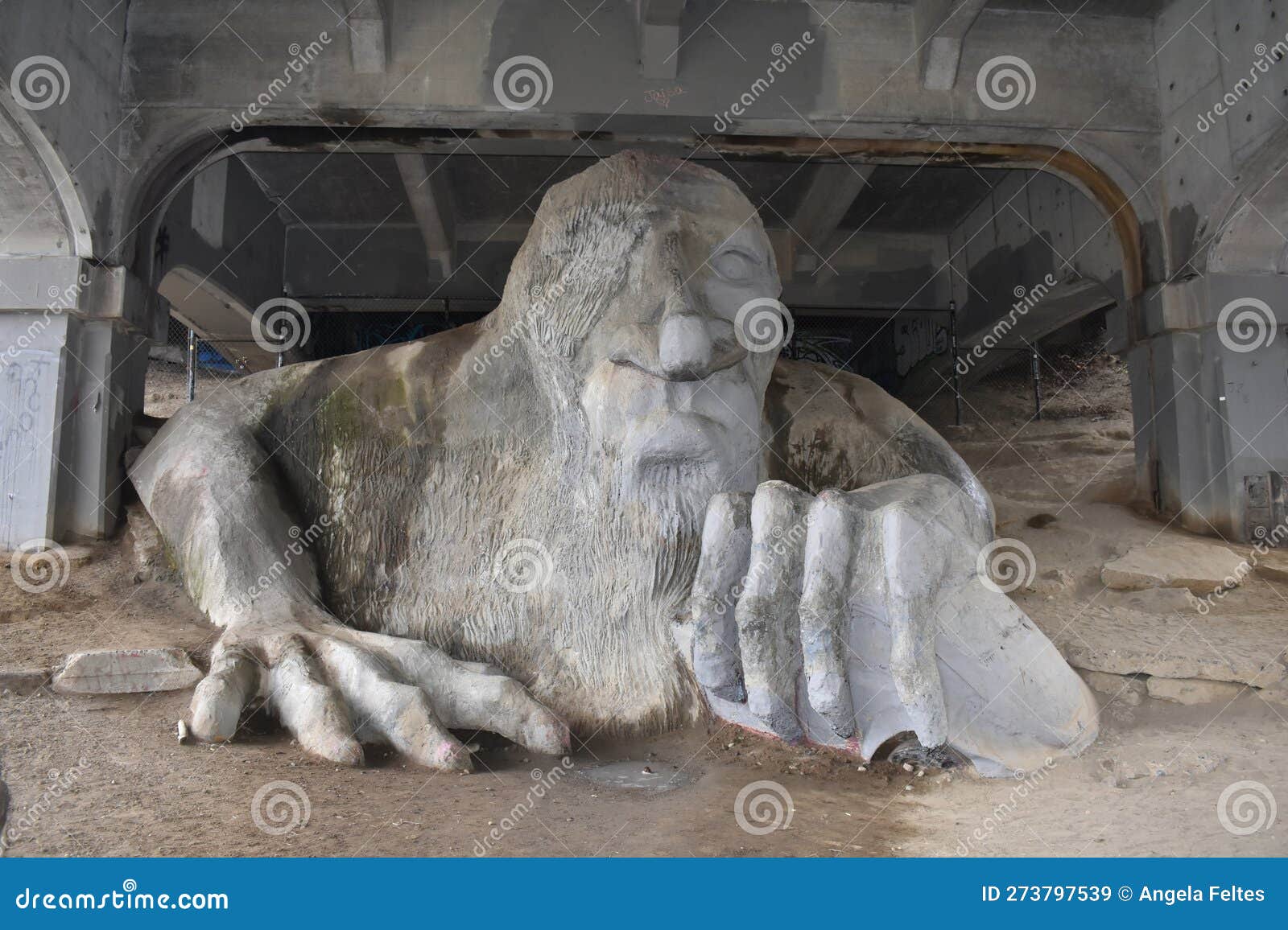 Fremont Troll Under the Bridge in Seattle, Washington Editorial Stock ...
