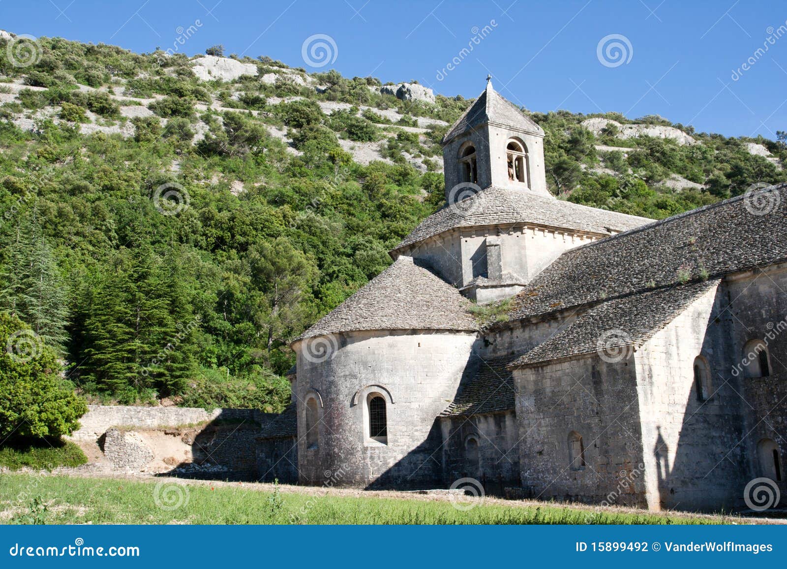 French abbaye stock photo. Image of country, rural, christianity - 15899492