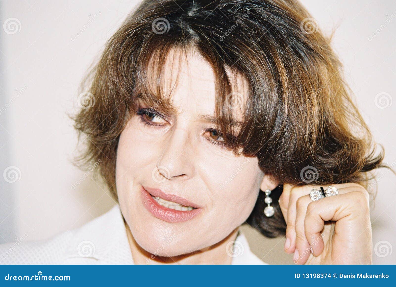 French Actress Fanny Ardant Editorial Stock Image - Image of talent ...