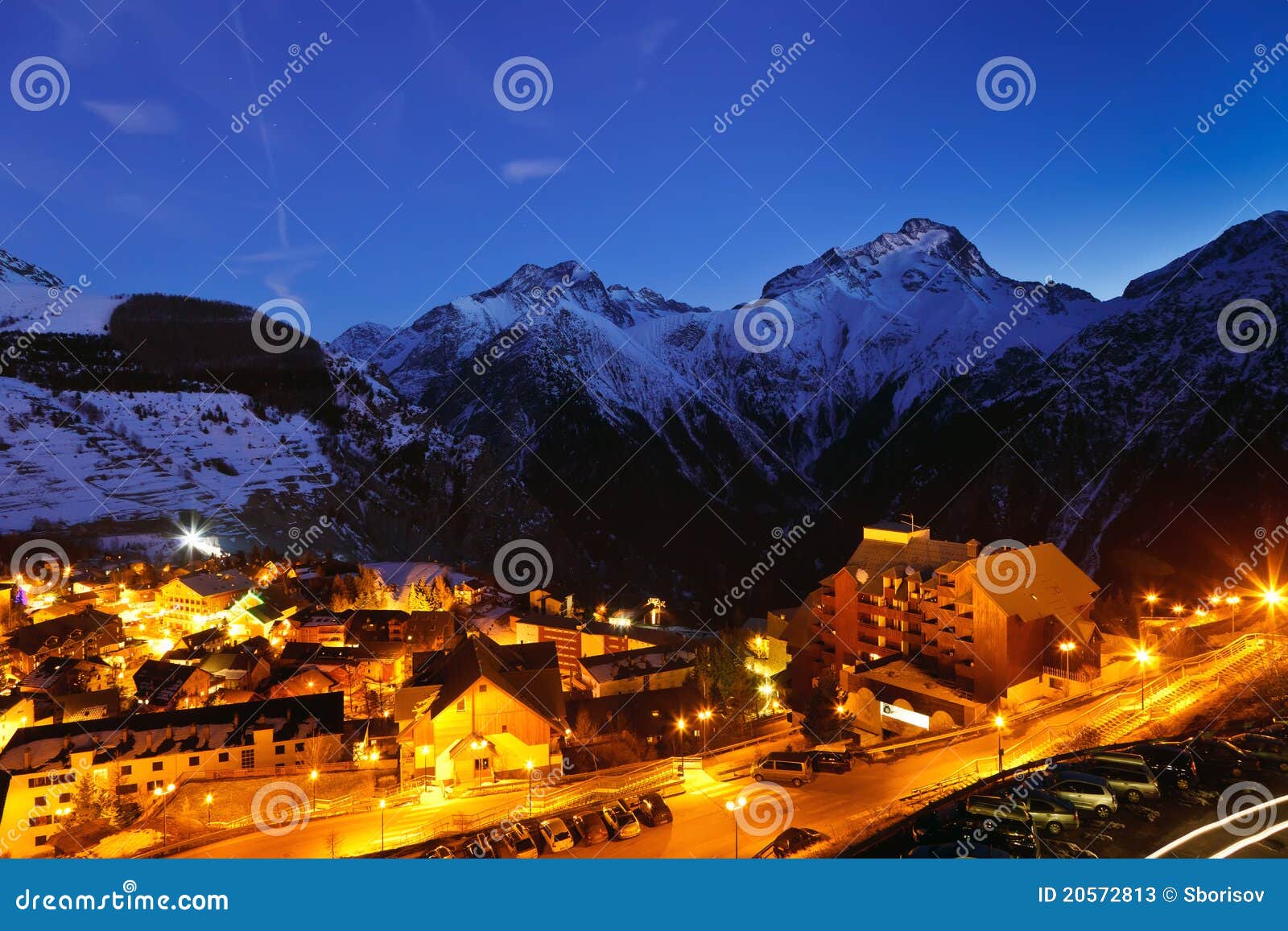 French Alps stock image. Image of light, destination - 20572813