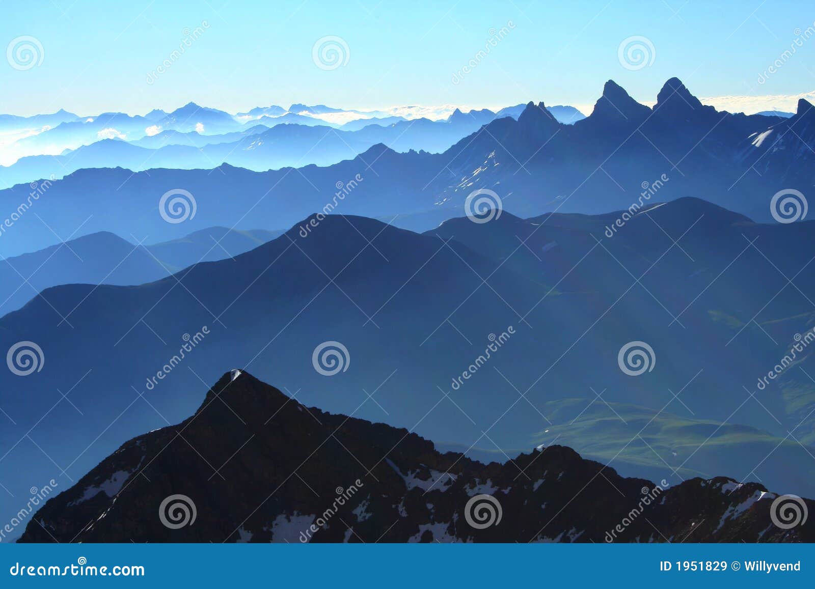 French alps panorama stock image. Image of rocks, plan - 1951829