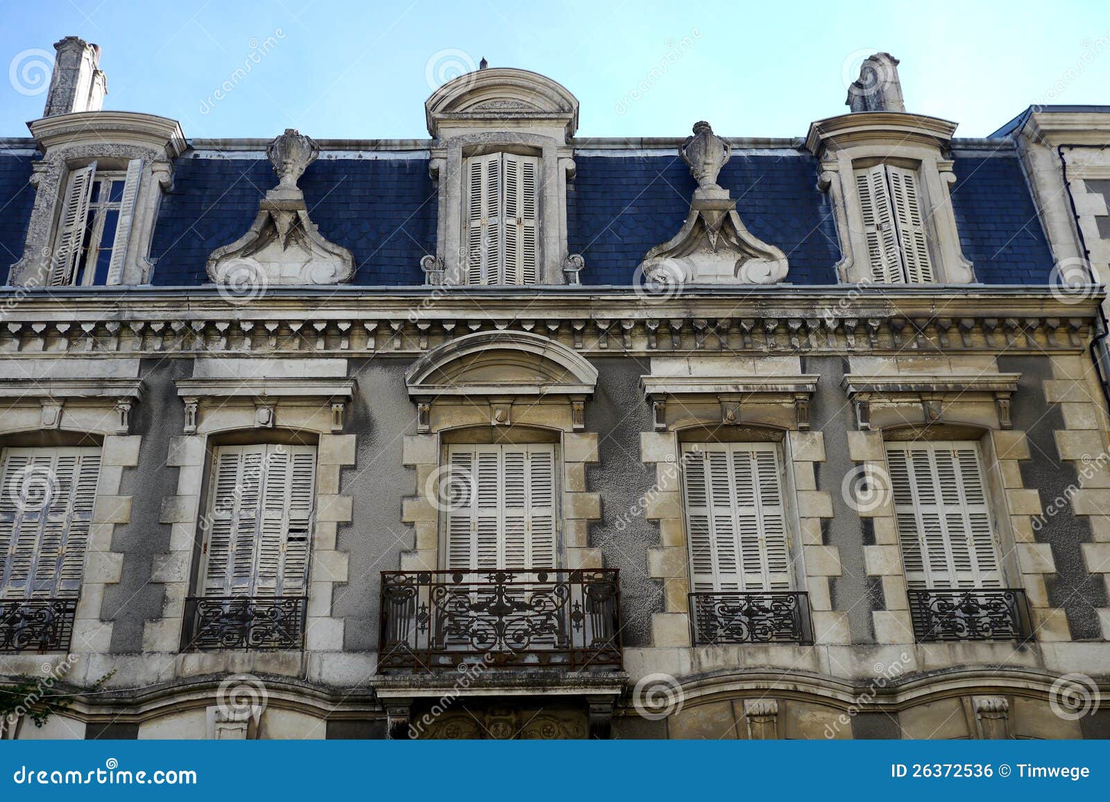 French architecture stock photo. Image of apartment, europe - 26372536