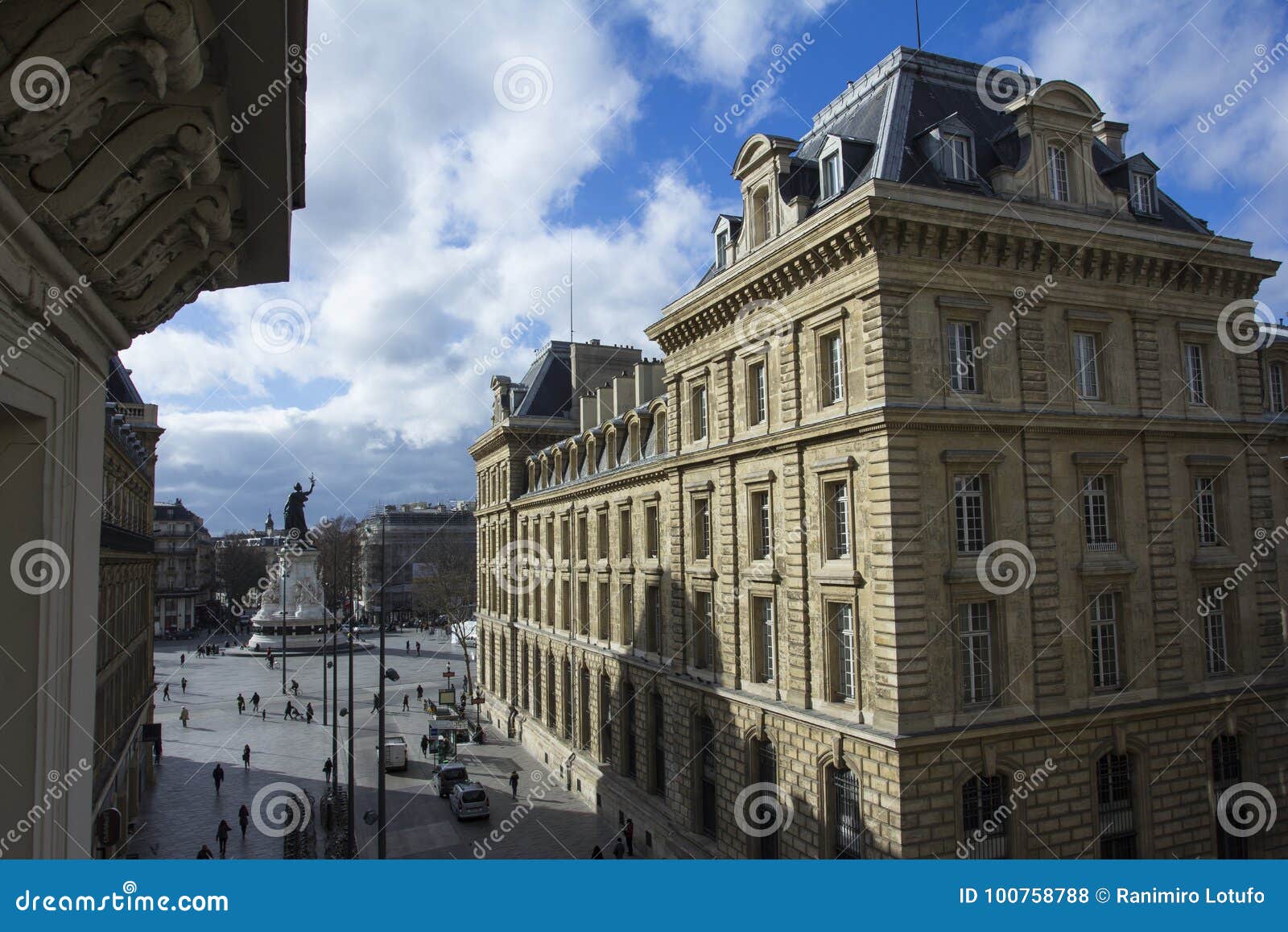 French architecture editorial stock photo. Image of cityscape - 100758788
