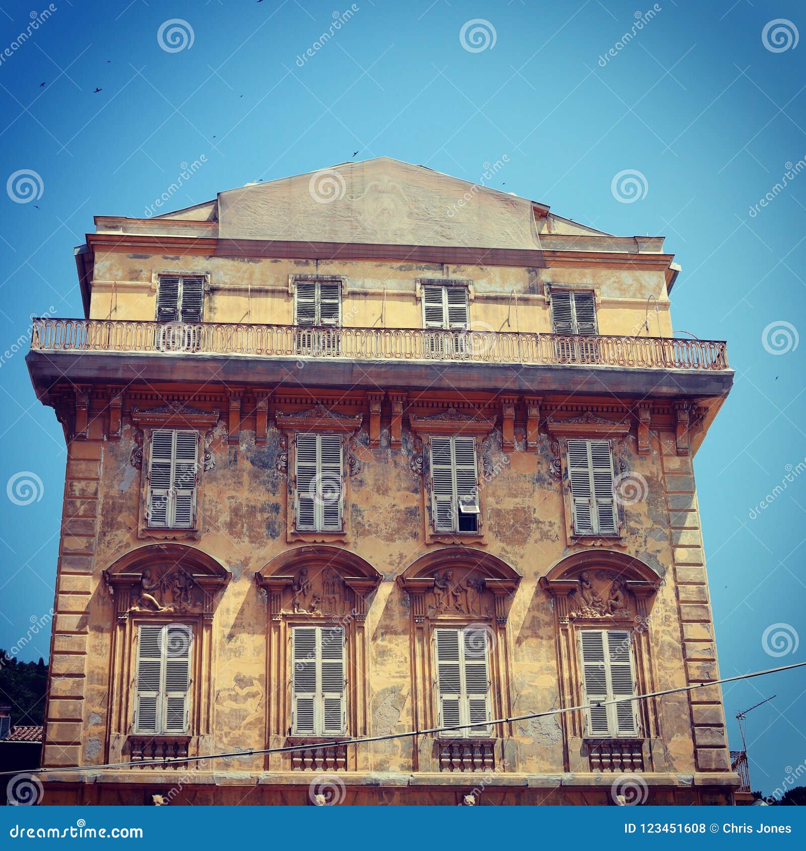 French architecture stock photo. Image of french, blue - 123451608