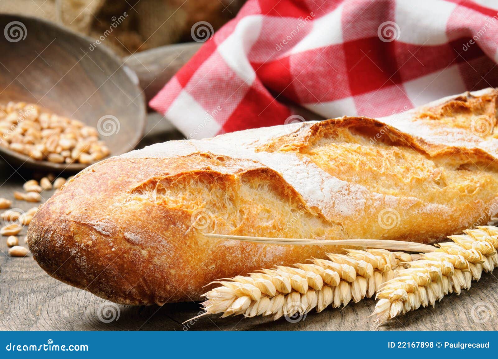 French Baguette Icon, Cartoon Style Stock Image | CartoonDealer.com ...