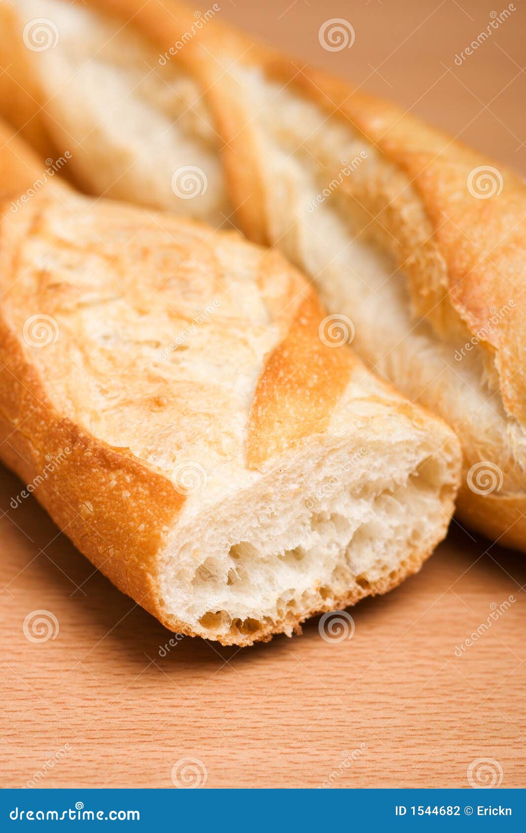 French baguettes stock photo. Image of nutrition, closeup - 1544682