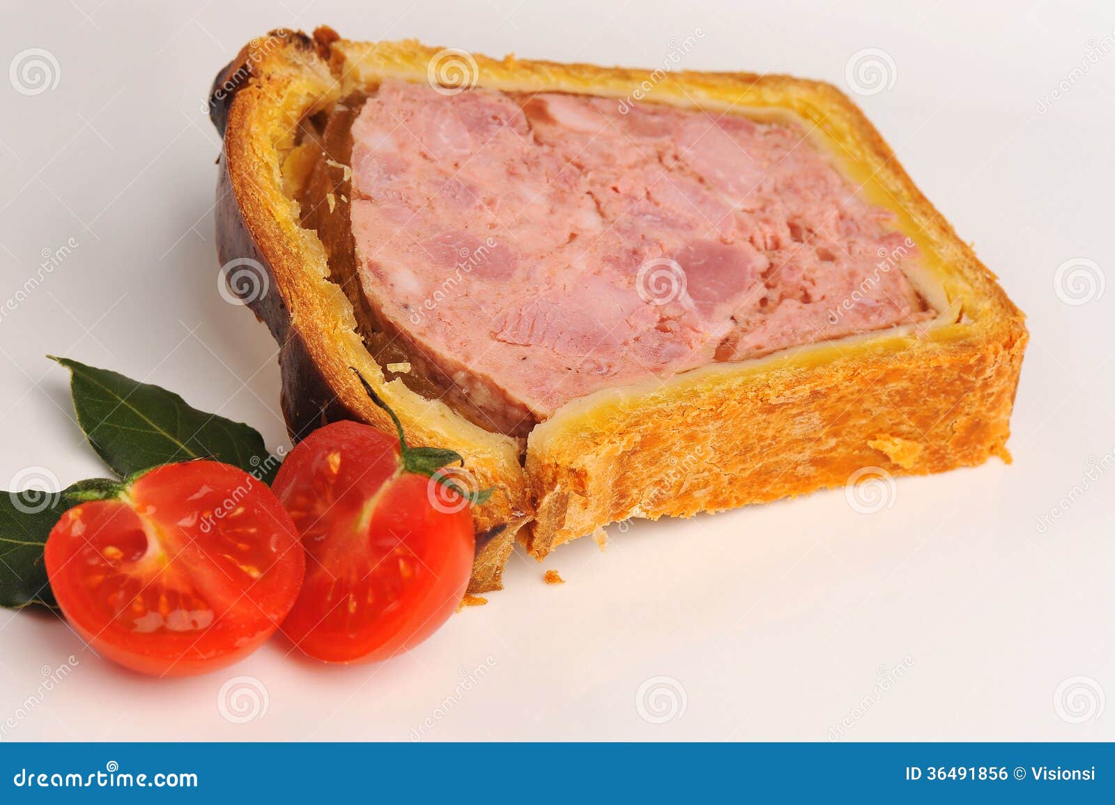 French baked goose pate stock photo. Image of food, fresh - 36491856