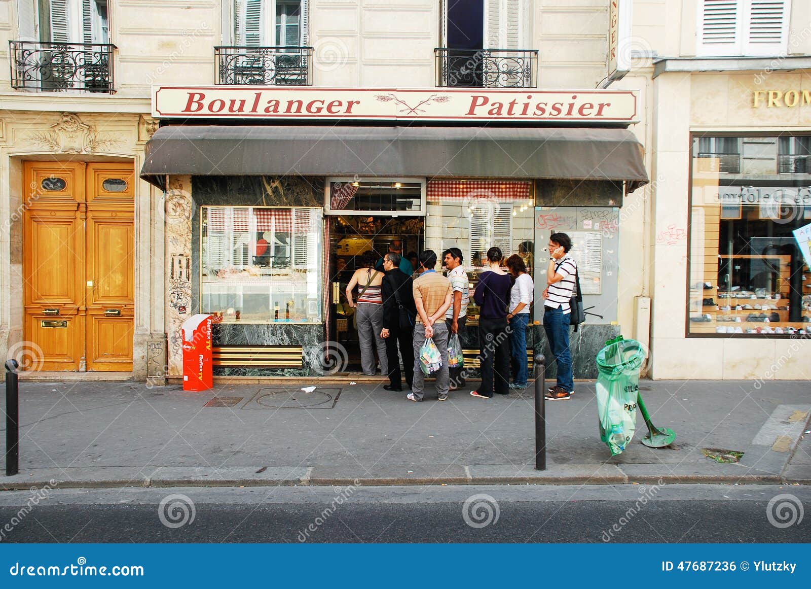 French Bakery editorial photo. Image of europe, humans - 47687236
