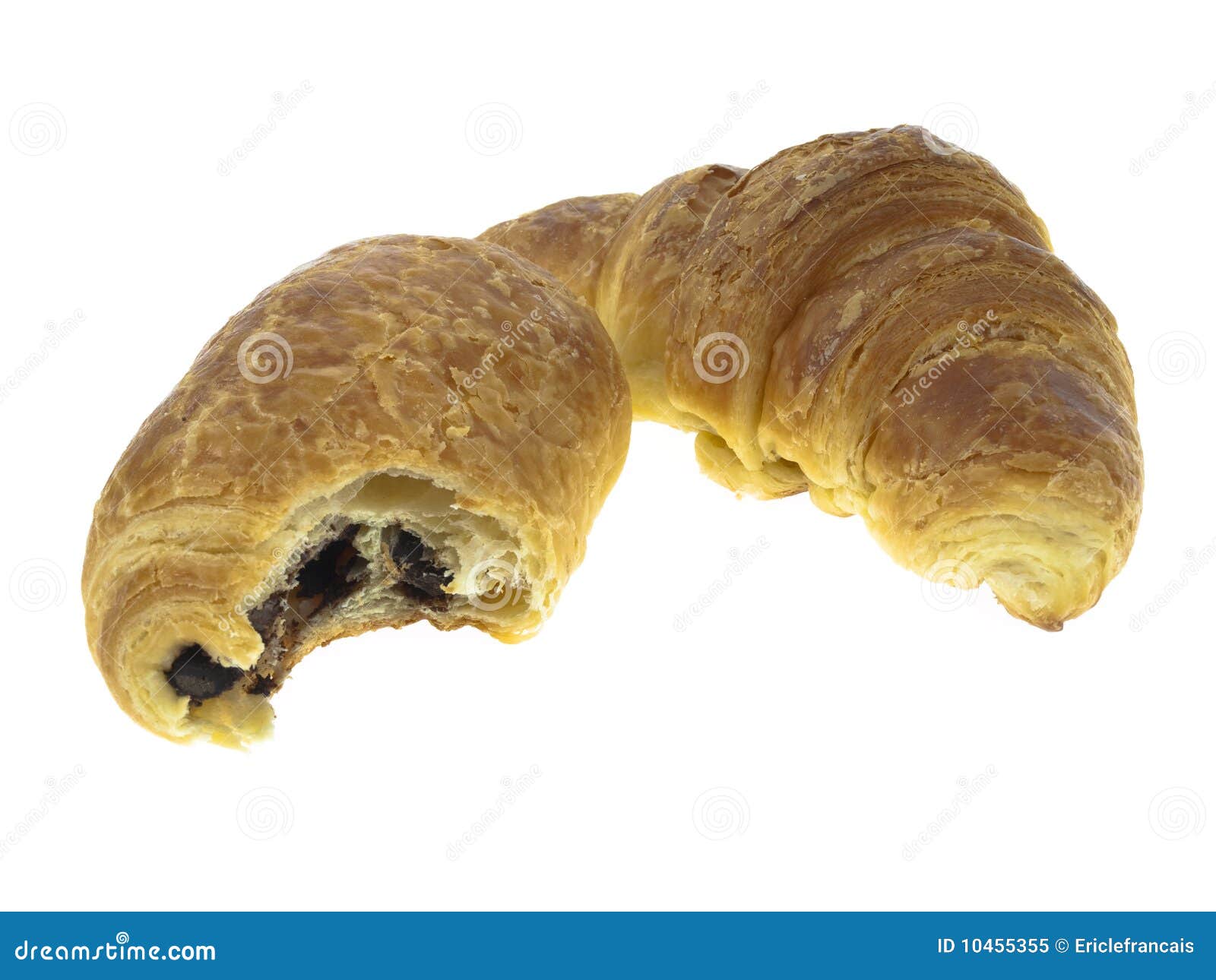 French bitten pastries stock image. Image of boulangerie - 10455355