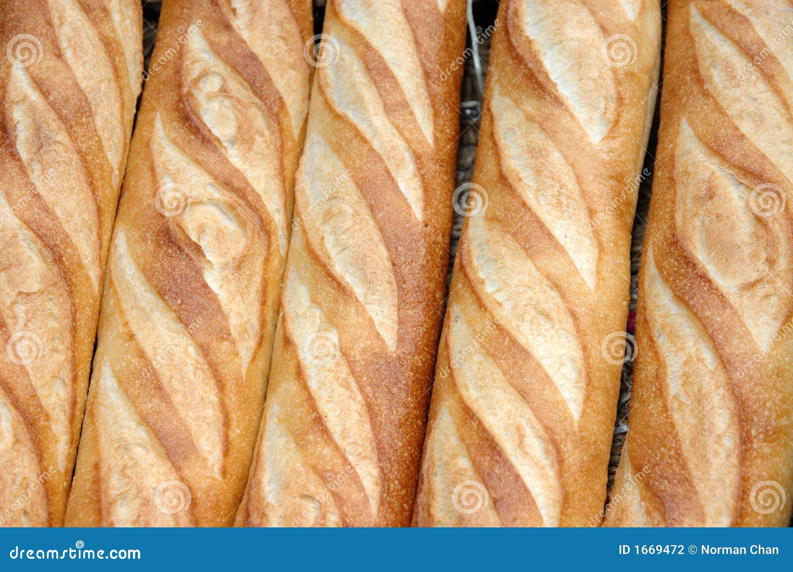 French bread baguettes stock photo. Image of bakery, tasty - 1669472