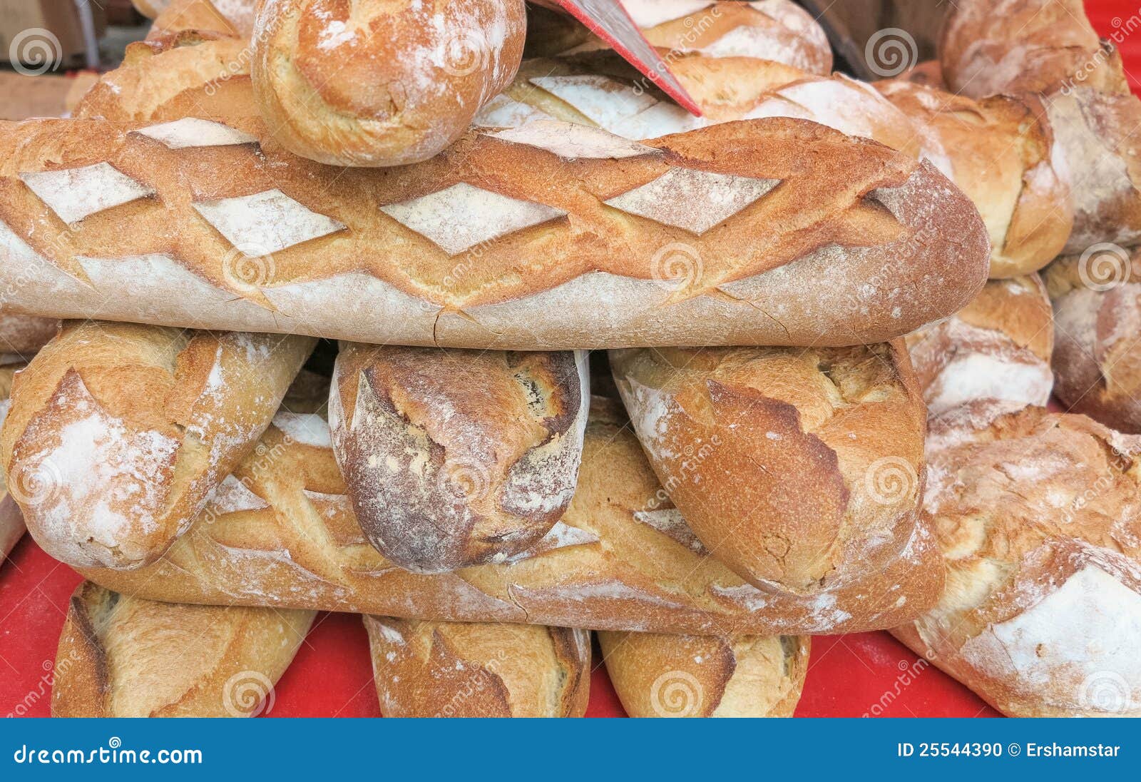 French bread for sale stock photo. Image of close, bread - 25544390
