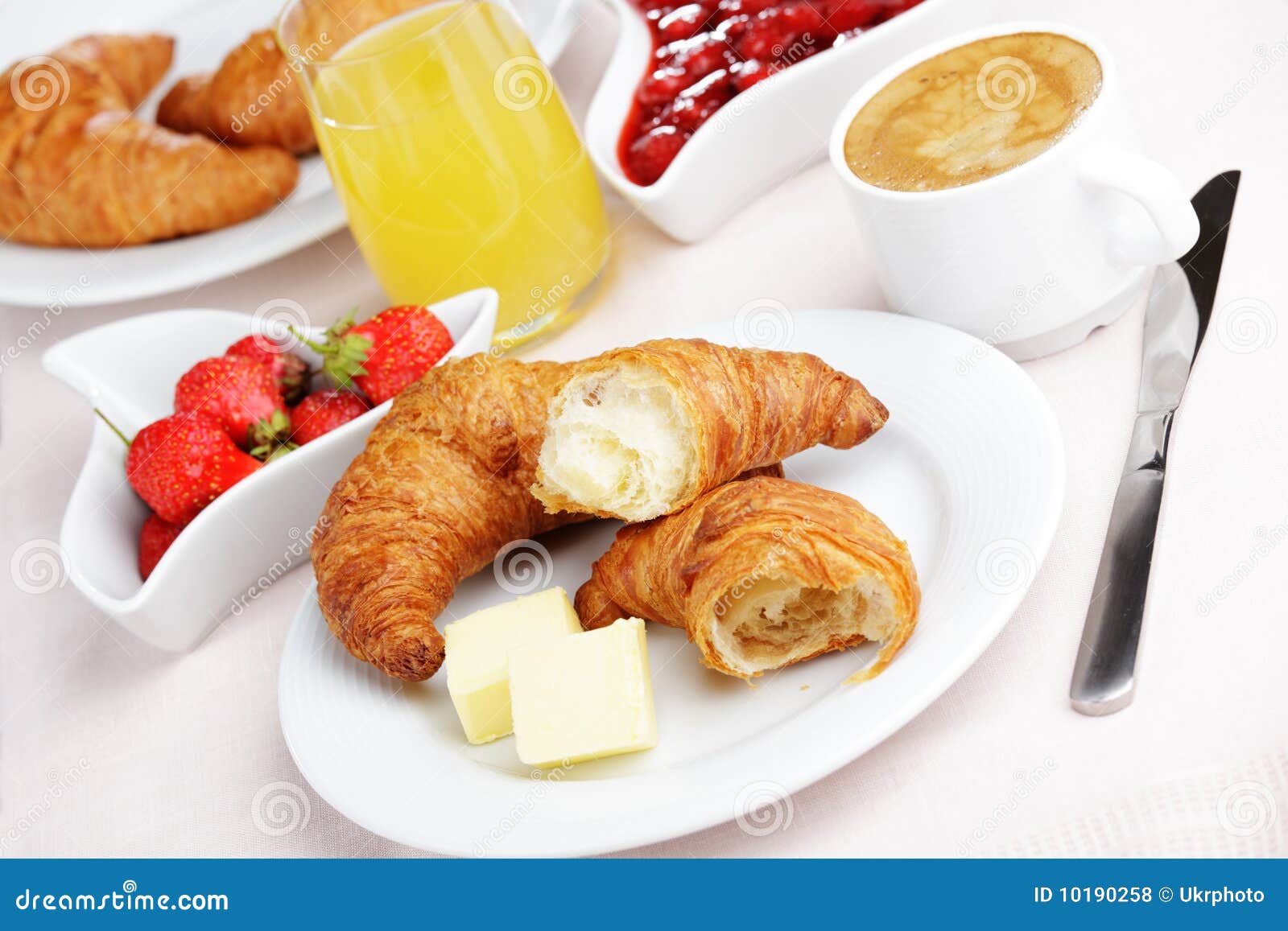 French breakfast stock photo. Image of breakfast, espresso - 10190258