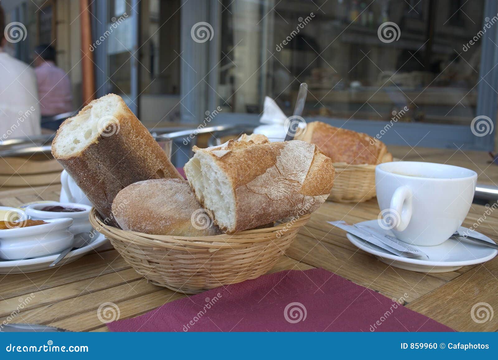 French breakfast stock photo. Image of bakery, french, morning - 859960
