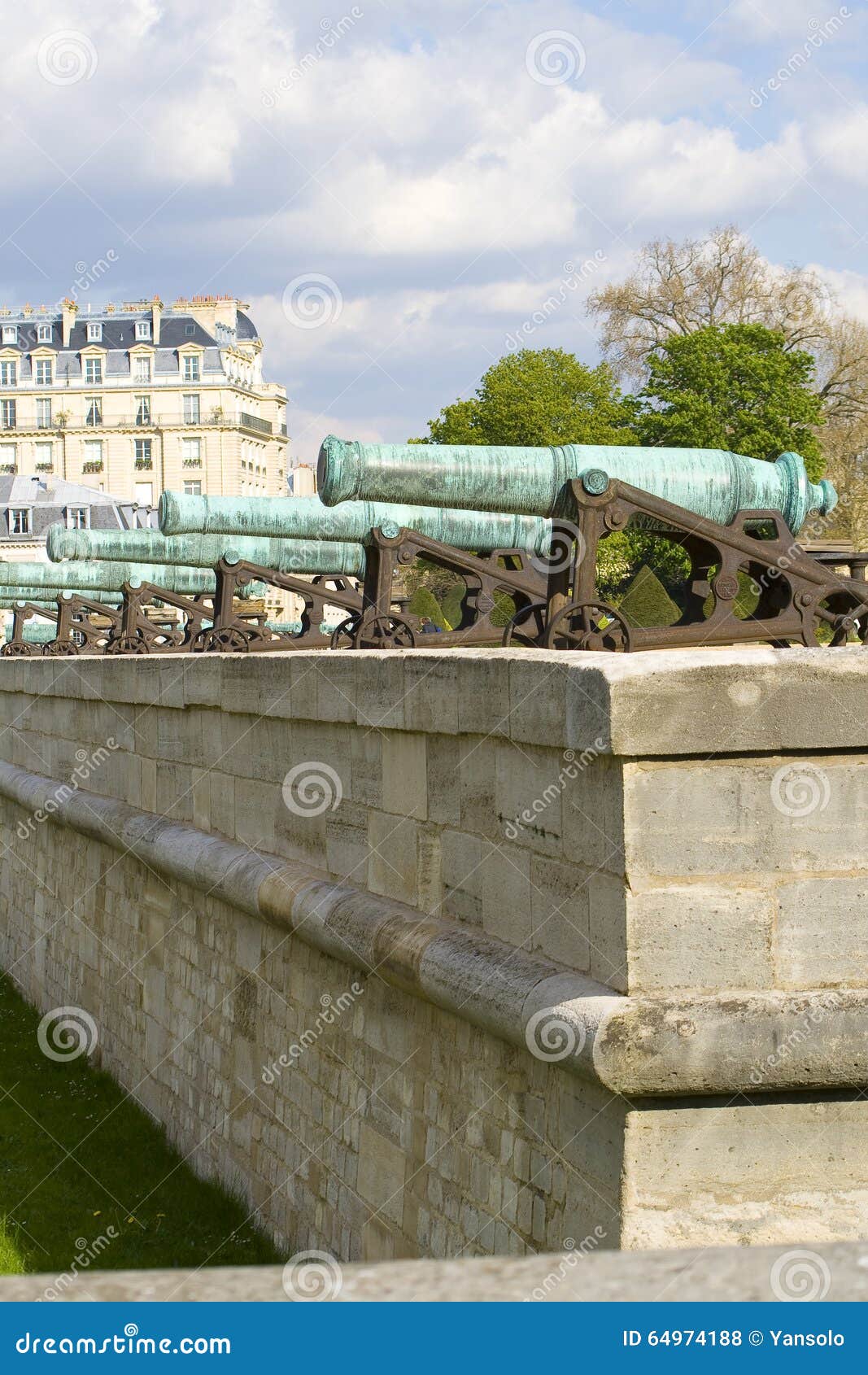 French cannon stock photo. Image of clash, ancient, bombard - 64974188