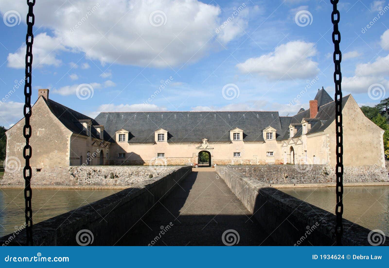French chateau stock photo. Image of defence, entrance - 1934624