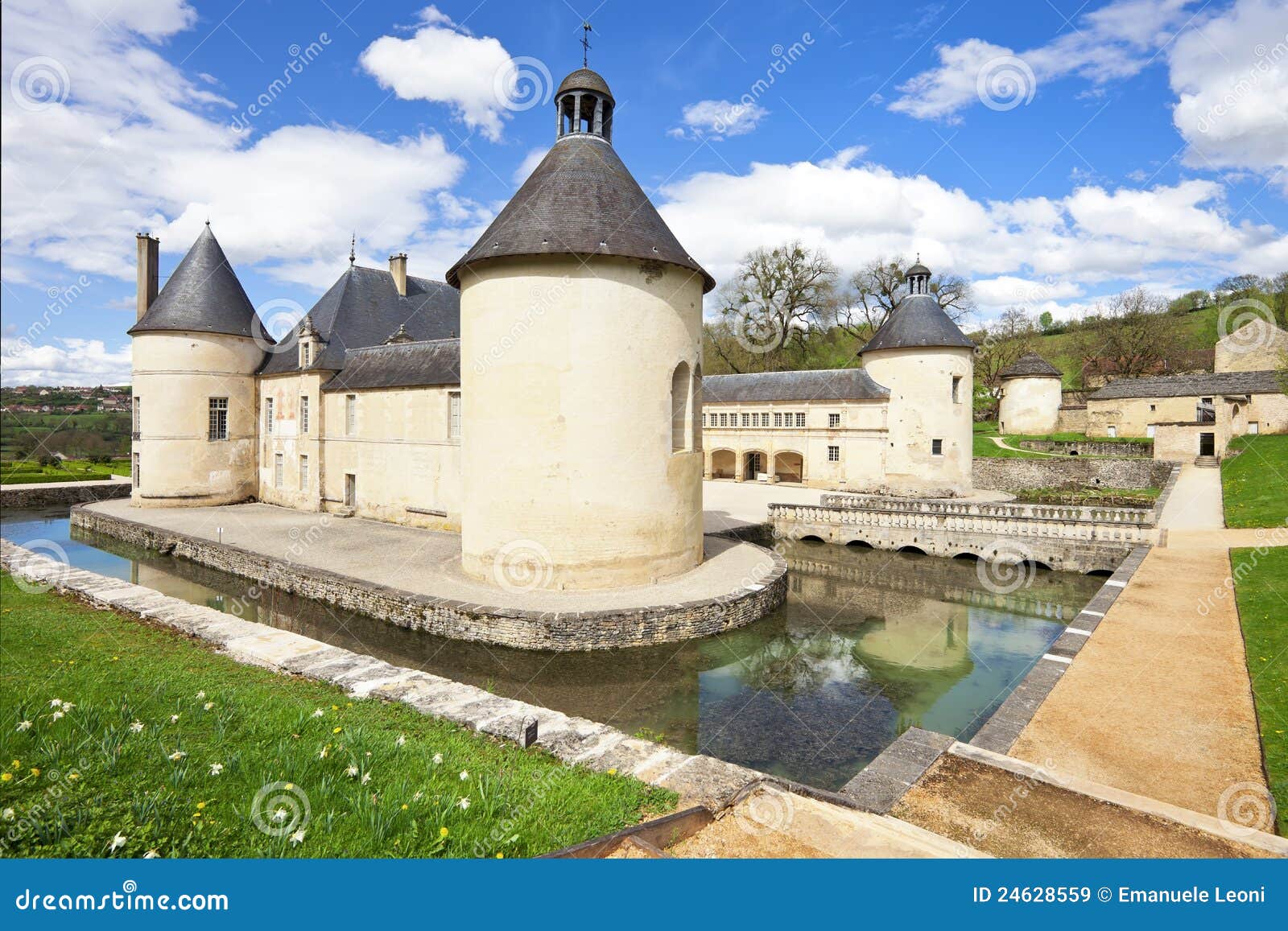 French Chateau Historic Architecture Estate - Classic Normandy Manor ...