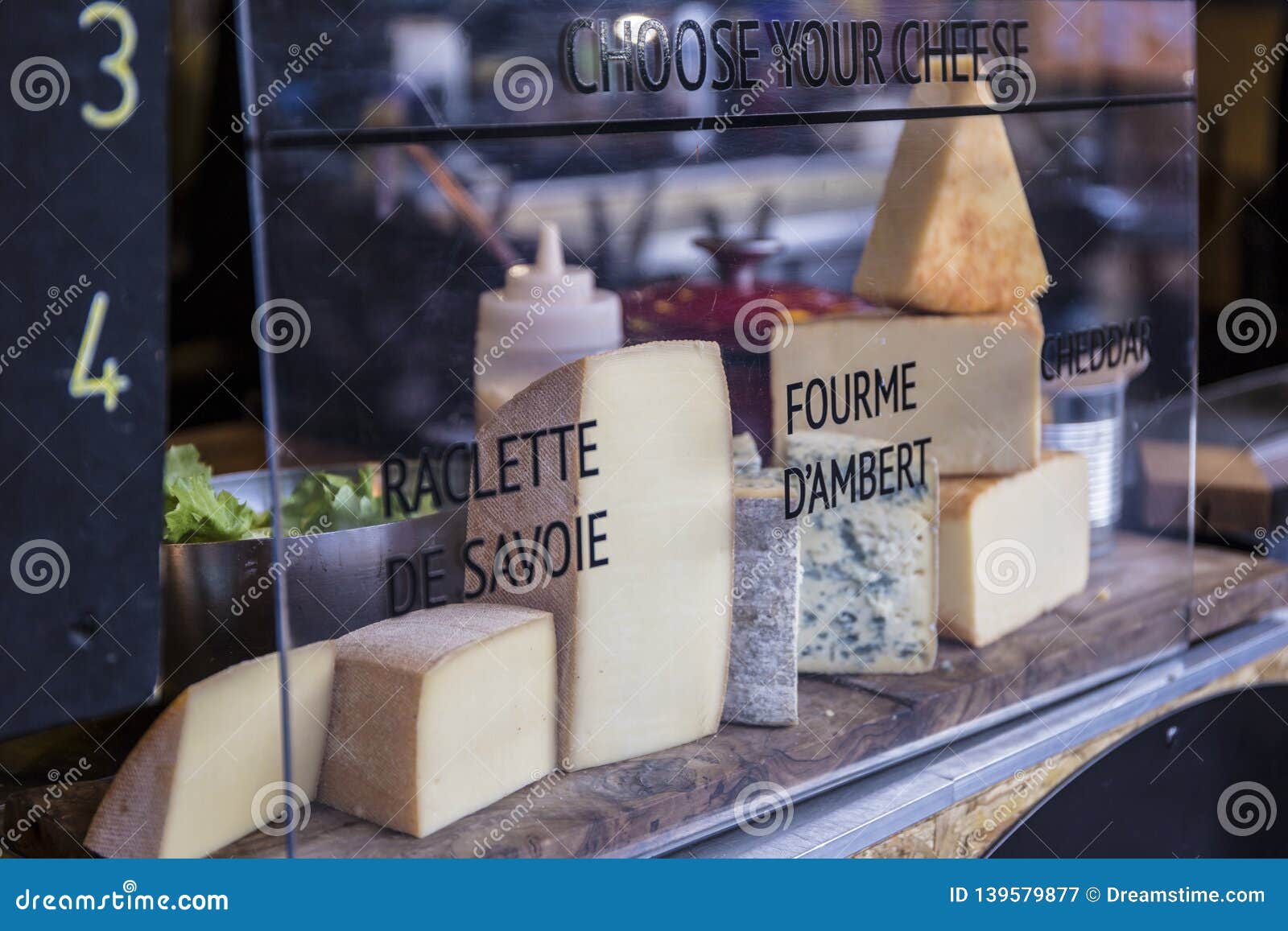French Cheese selection stock image. Image of foodlover - 139579877