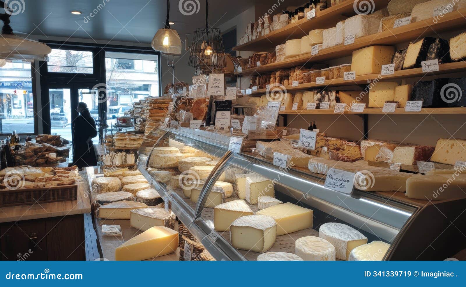 Cheeses Shop Banner. Background For Cheese Menu Design. Cheddar ...