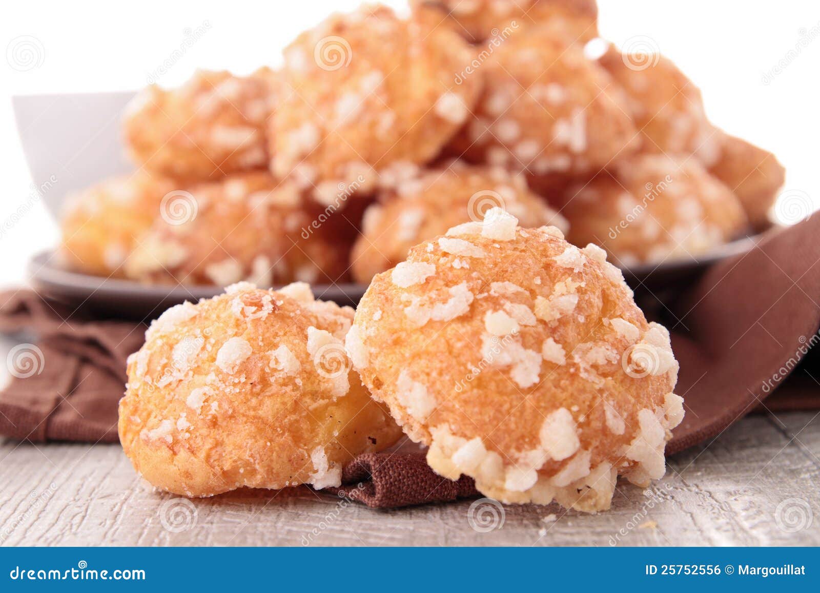 French choux pastry stock photo. Image of chouquette - 25752556