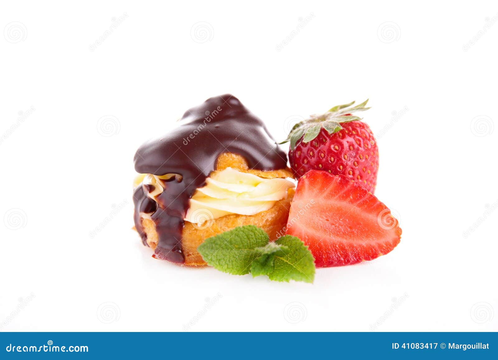 French choux pastry stock image. Image of cream, gastronomy - 41083417