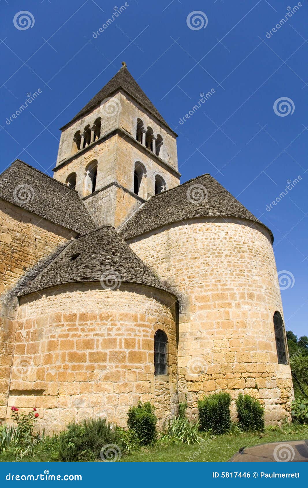 French church stock photo. Image of traditional, tower - 5817446
