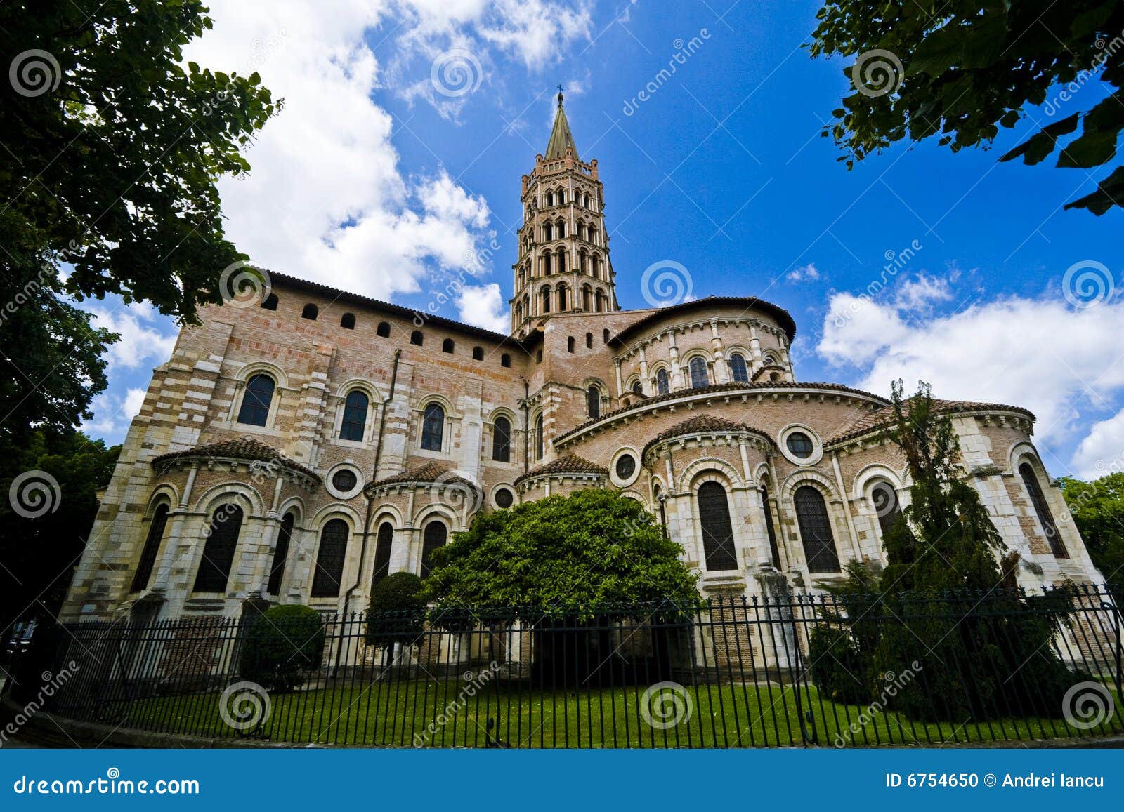 French church stock photo. Image of saint, faith, romanesque - 6754650