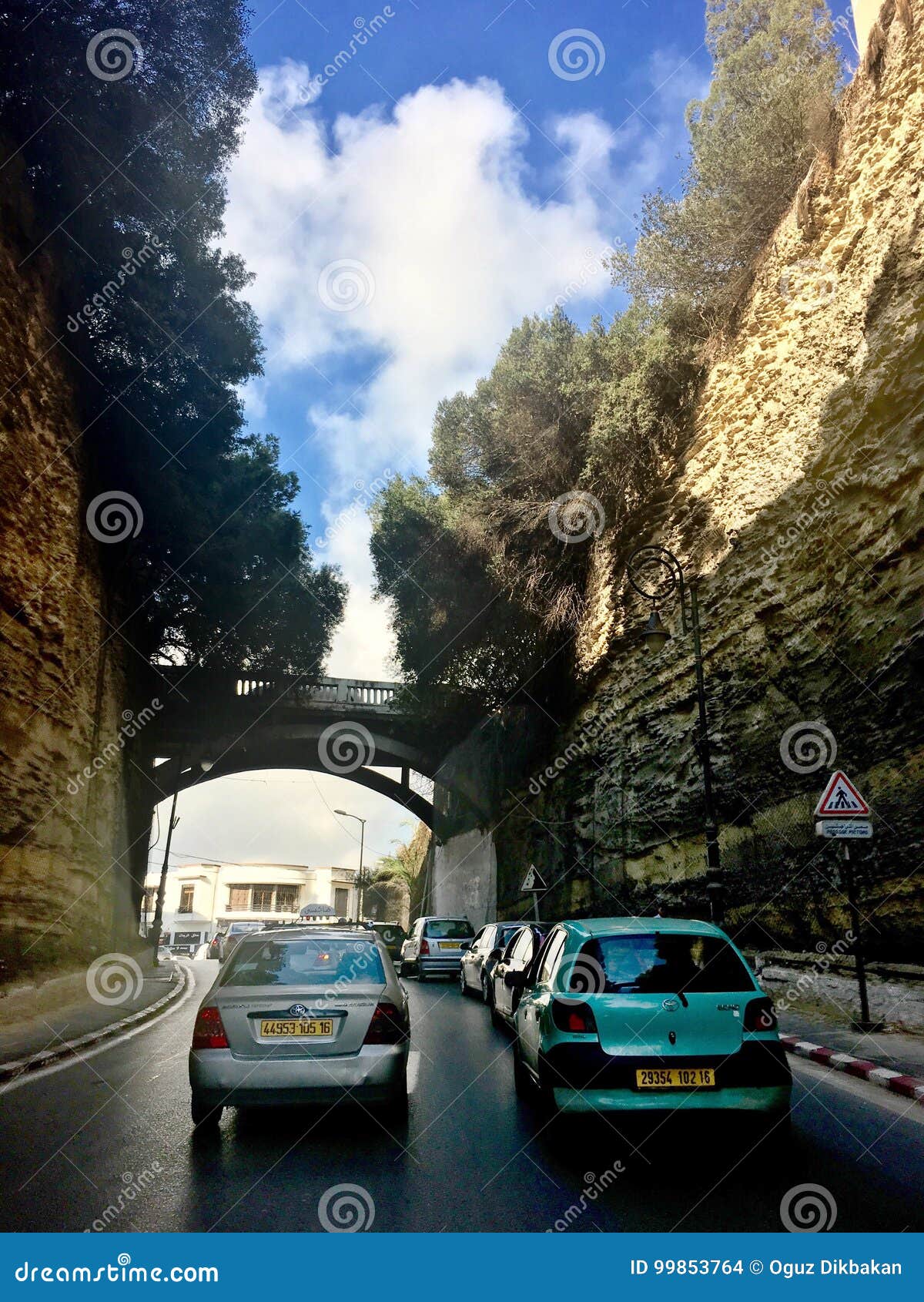 French Colonial Side of the City of Algiers Algeria.Modern City Has ...