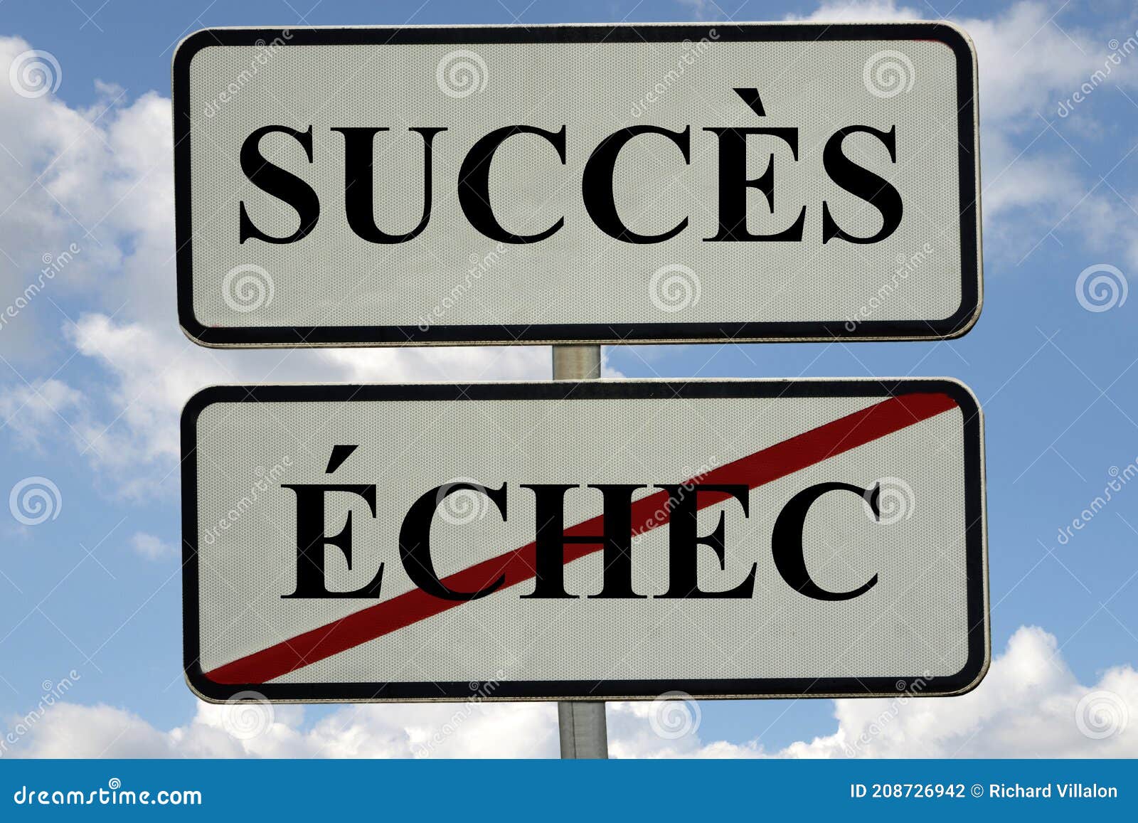 French concept of success stock photo. Image of positively - 208726942