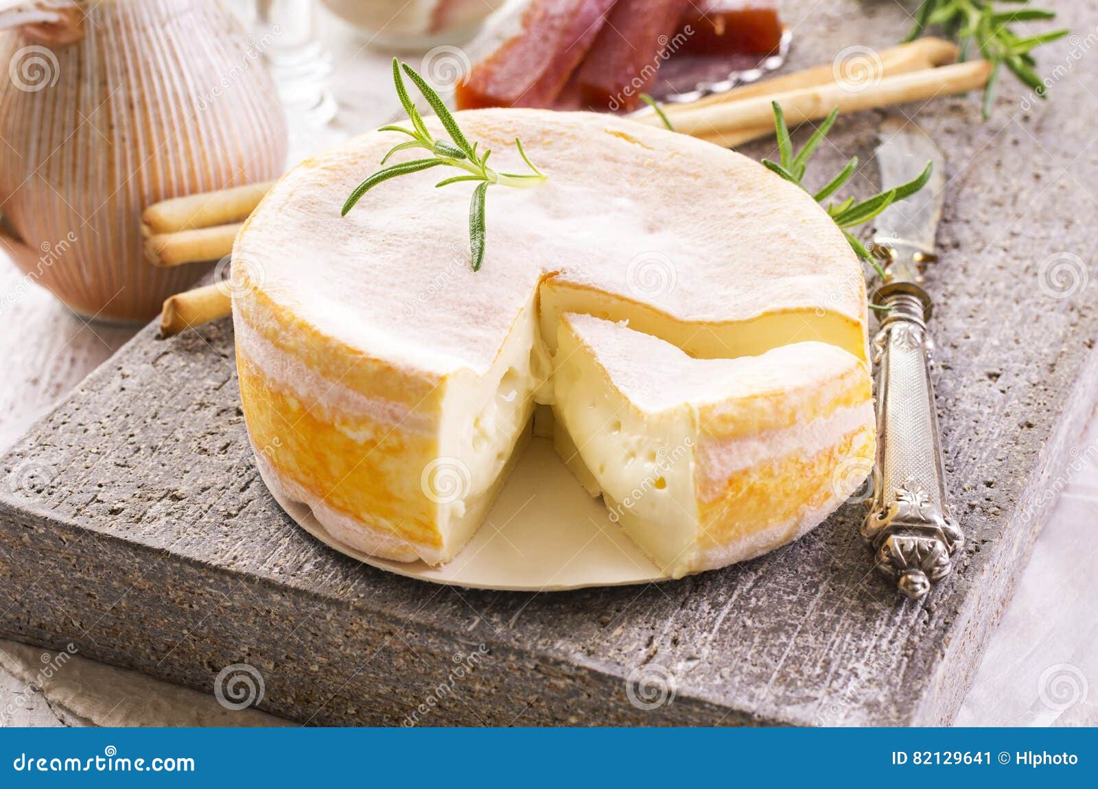 French Cremoulin Cheese stock image. Image of cheese - 82129641
