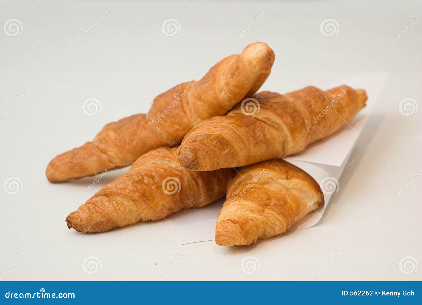 French Croissant stock photo. Image of dough, cooking, salad - 562262