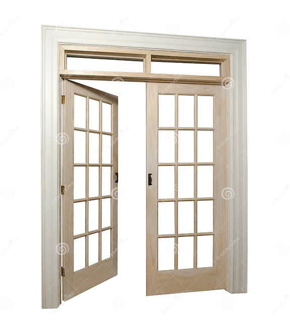 French doors stock image. Image of french, transparent - 23245525