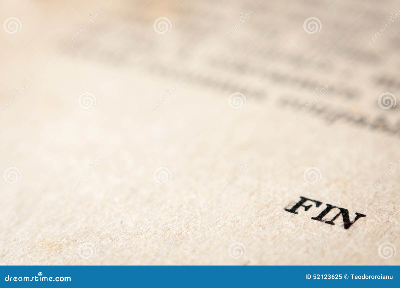 The french end stock image. Image of peace, pages, education - 52123625