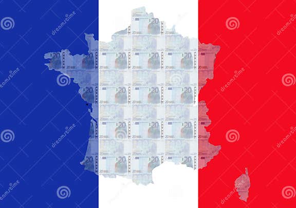 French euros stock illustration. Illustration of euro - 2655914
