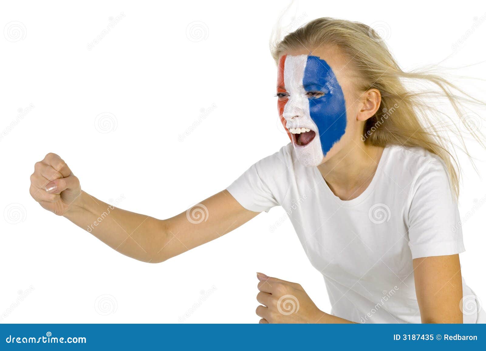 French fan stock image. Image of flag, patriotically, patriotic - 3187435